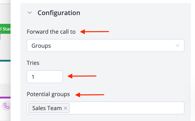 Forwarding Calls to Agents or Groups
